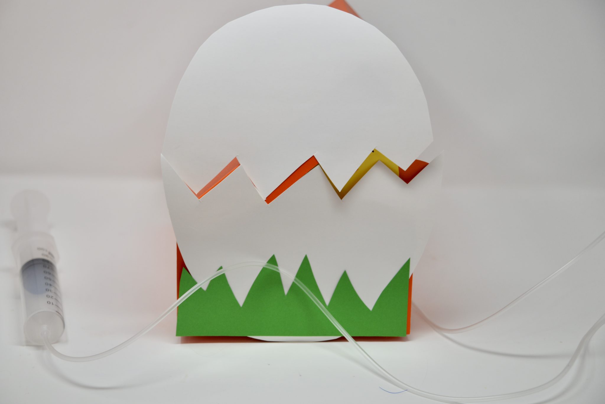 Crack the Chick Egg - Easter STEM Challenge - Pneumatics