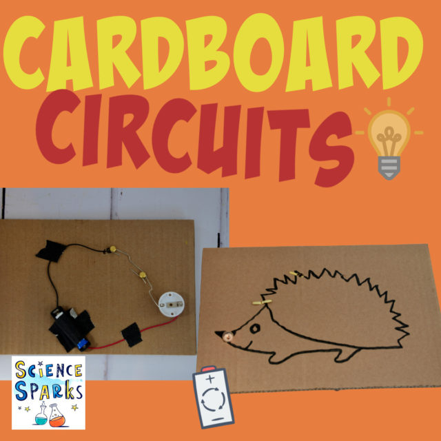 Cardboard Circuit Electricity Project - Easy Electronics for Kids
