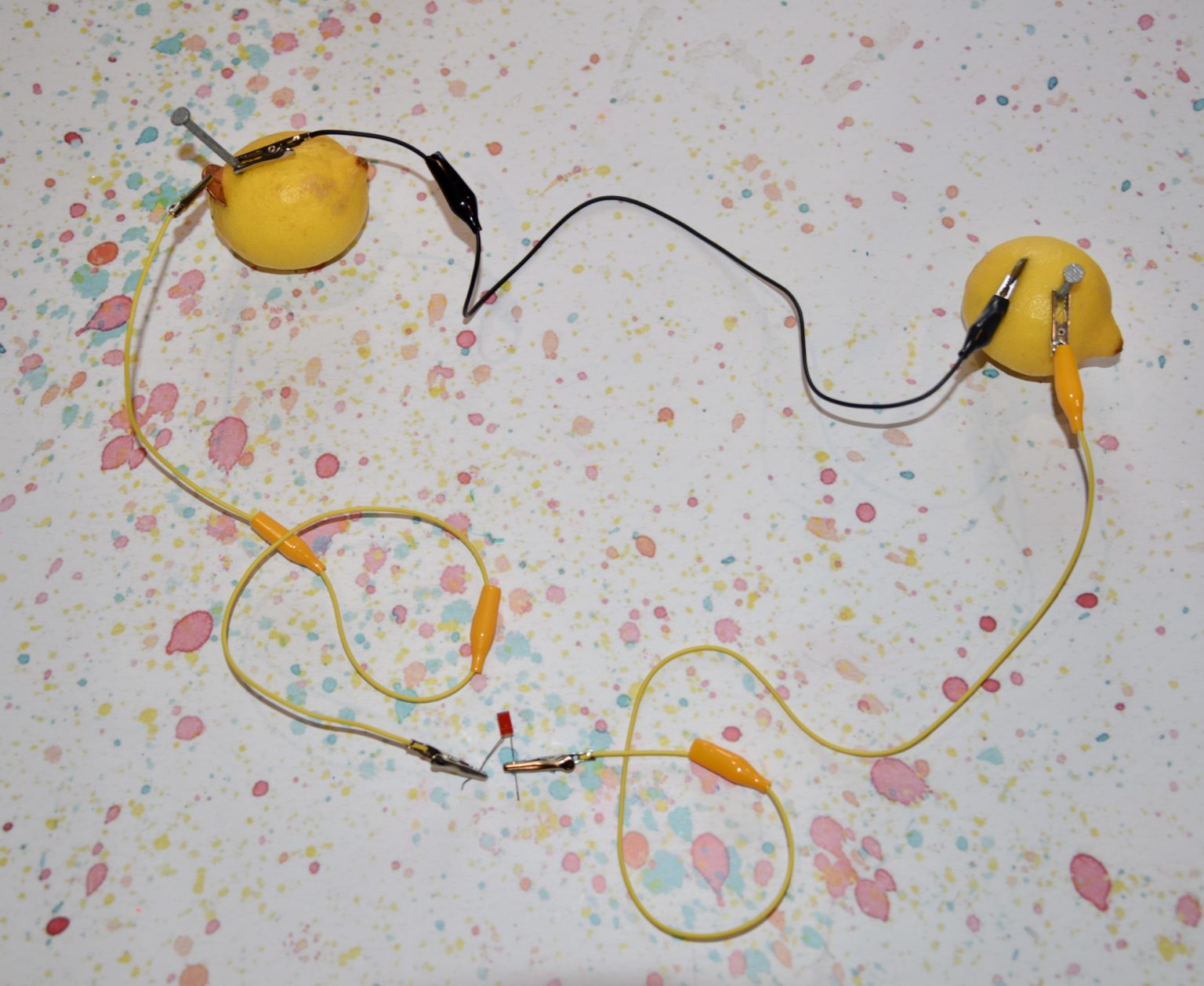 How many lemons does it take to light a bulb?