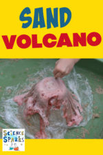 Volcano Model - How to make a Sand Volcano - Science Experiments for Kids