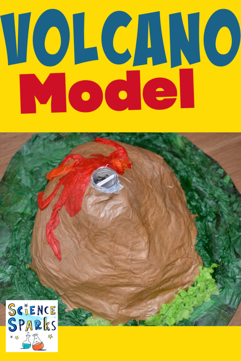 Paper Mache Volcano - Step by Step