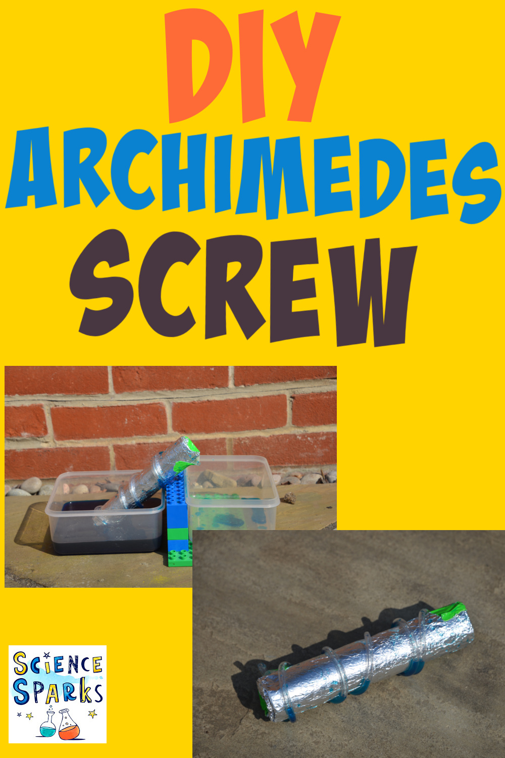 Archimedes Screw Engineering Challenge - Engineering STEM Challenge