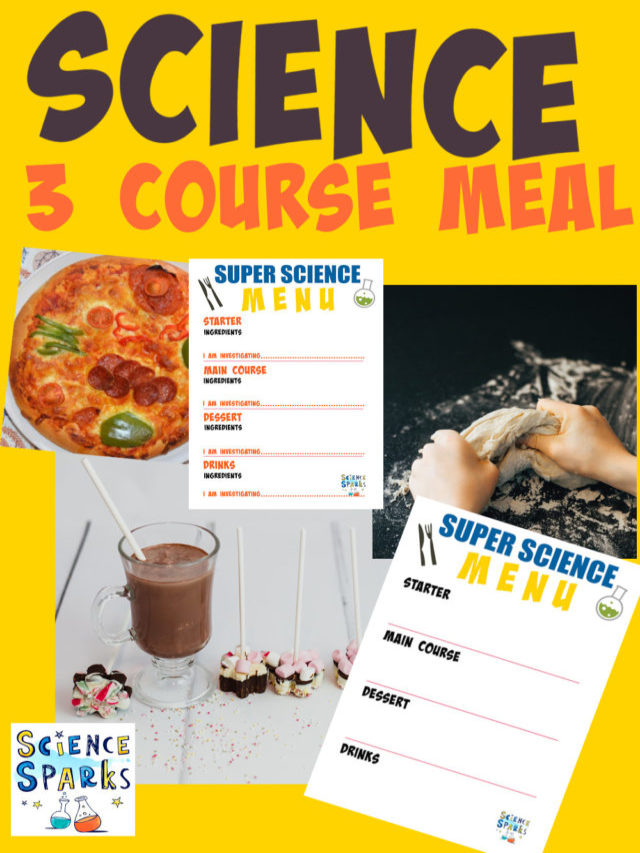 3 Course Meal of Science Experiments - Science Experiments for Kids