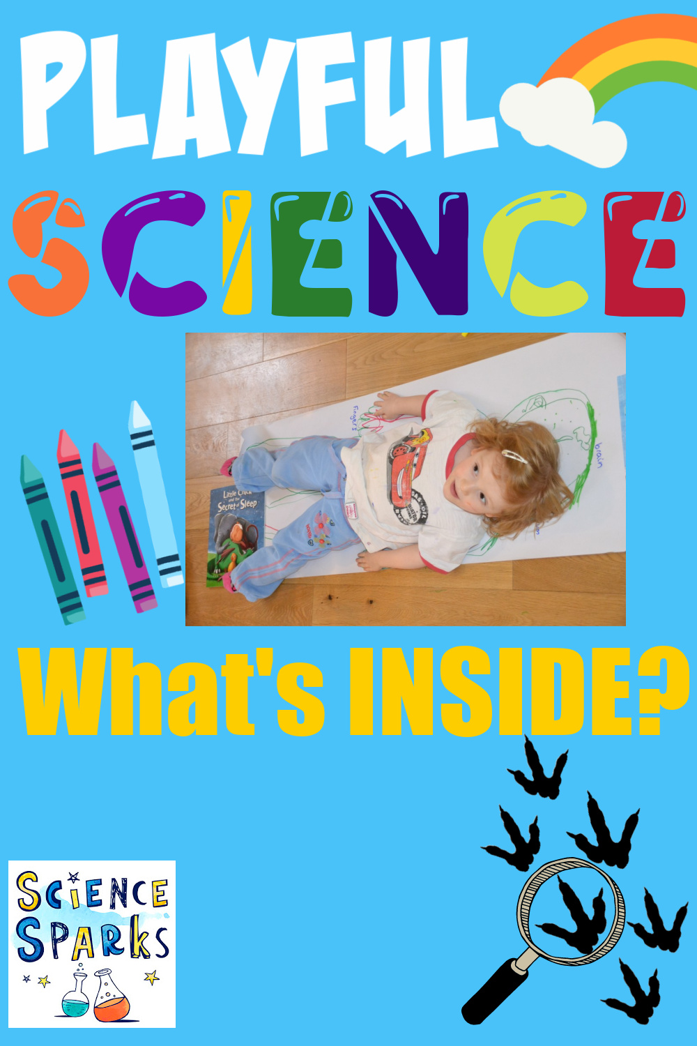 Draw Your Body - Playful Science for Kids