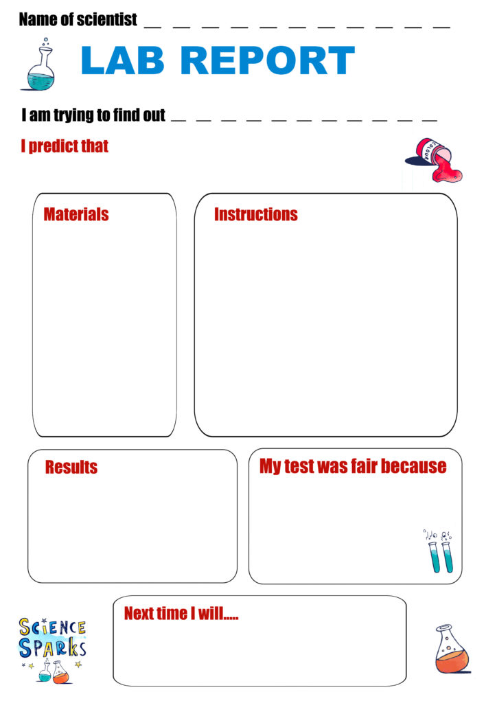  Science Fair Lab Report Example Science Fair Project Final Report 