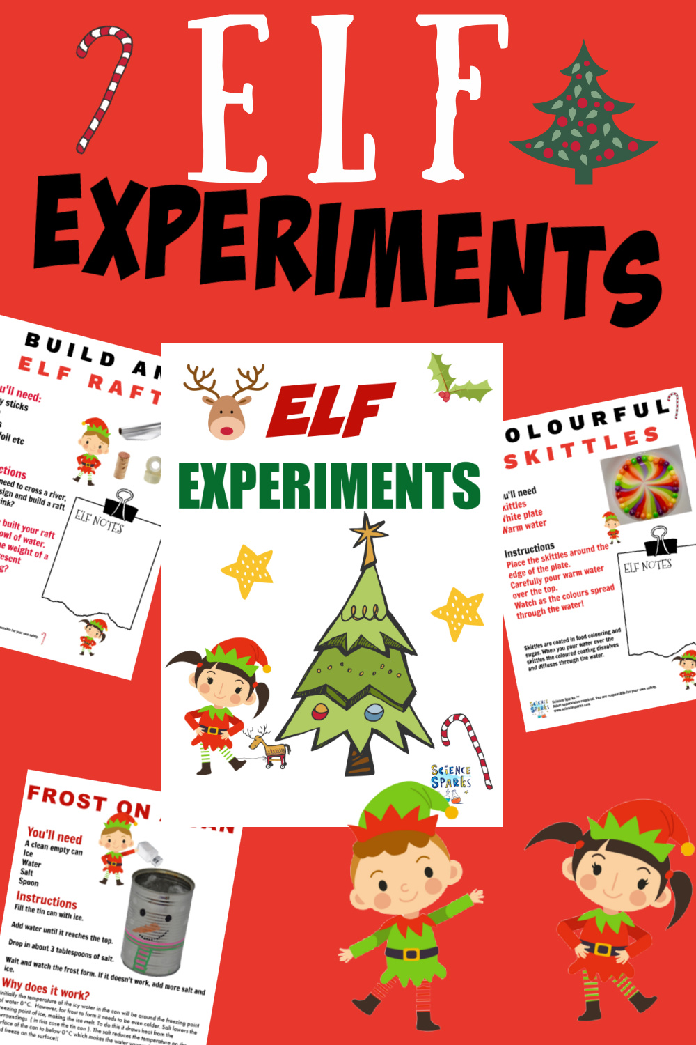 Elf Science Experiments for Christmas
