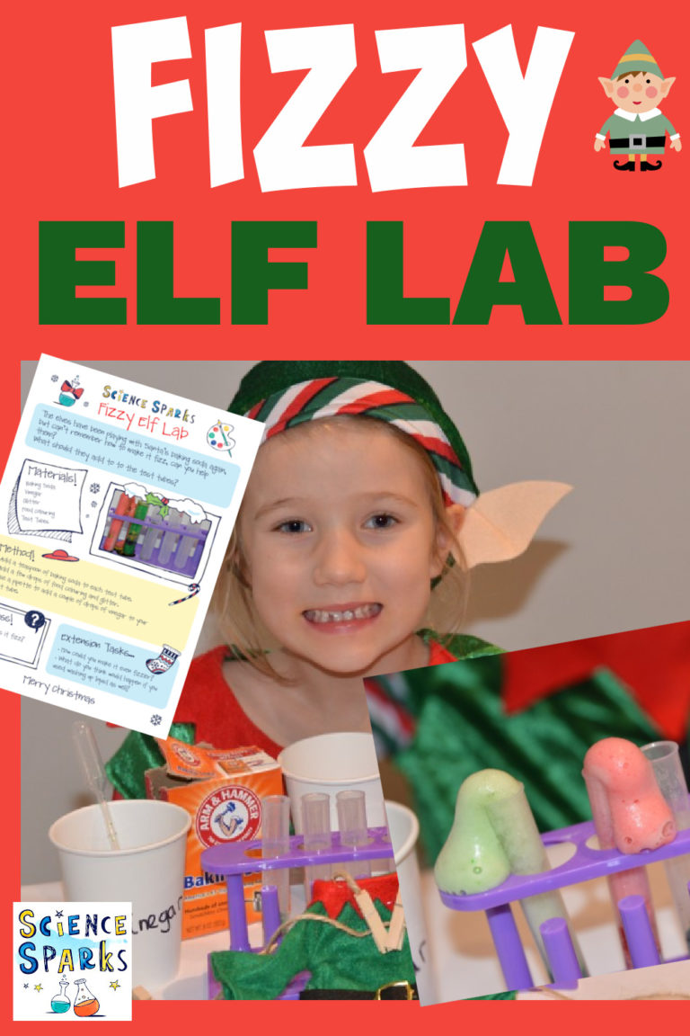 Christmas Science Experiments - Fizzy Elf Laboratory