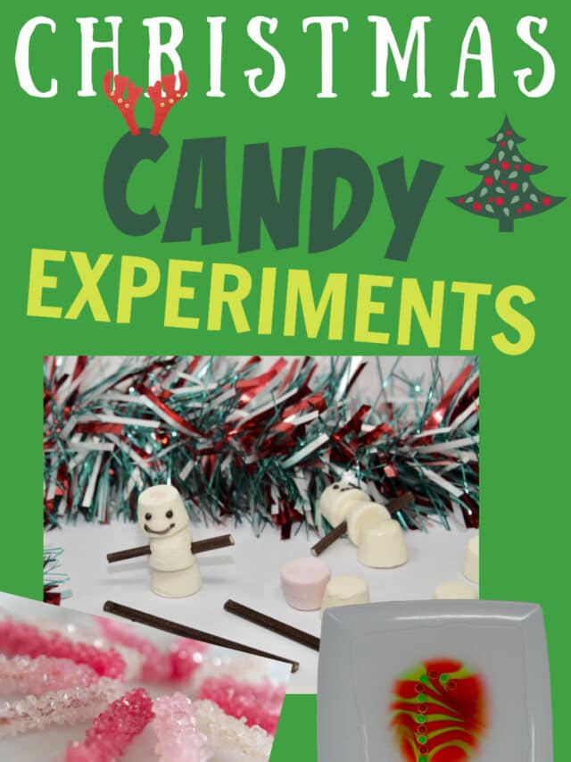 Christmas Candy Experiments - Science Experiments for Kids