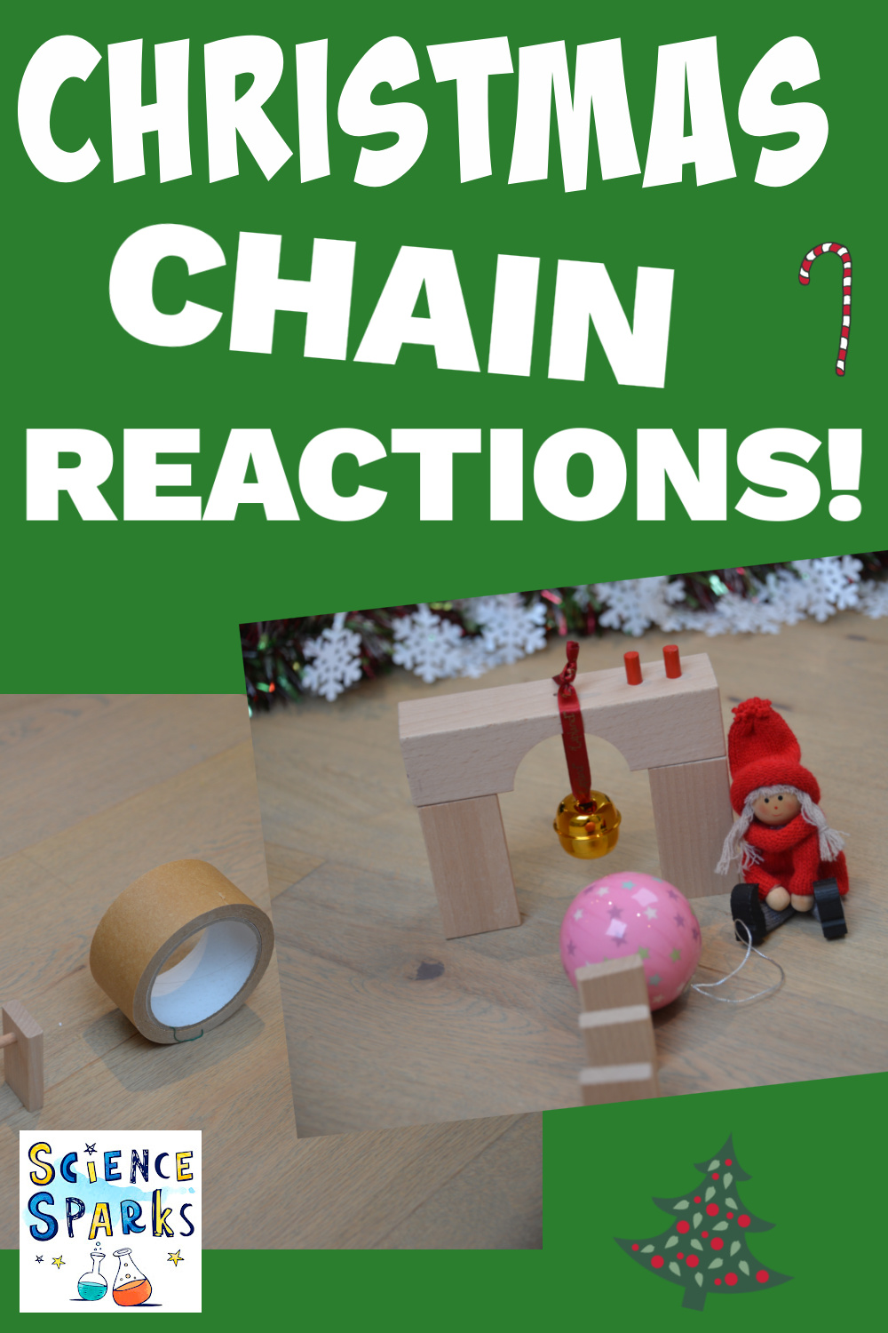 Christmas Chain Reaction STEM Challenge