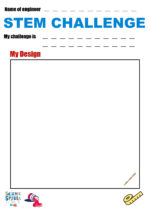 FREE STEM Challenge Templates for Kids