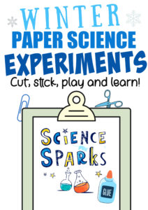 Winter Print and Play Paper Science Experiment Pack