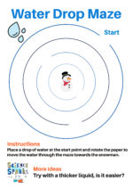 Winter Print and Play Paper Science Experiment Pack