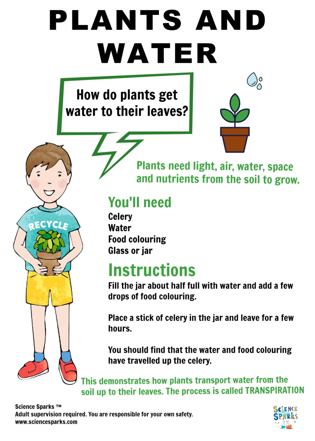 Science Sparks Questions
