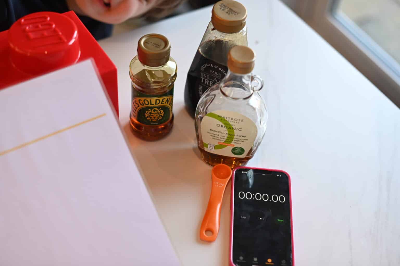 Pancake Syrup Viscosity Experiment