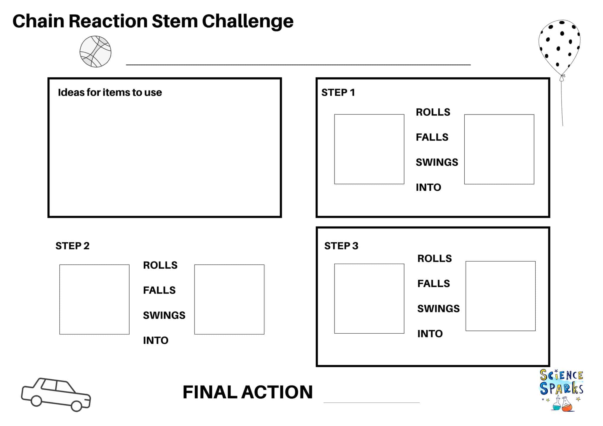 Make a Rube Goldberg Machine - Science Challenge for Kids