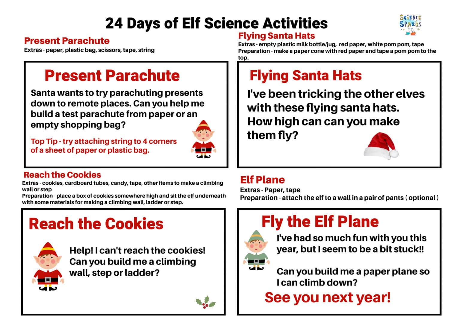 Easy Last Minute Christmas Elf Ideas