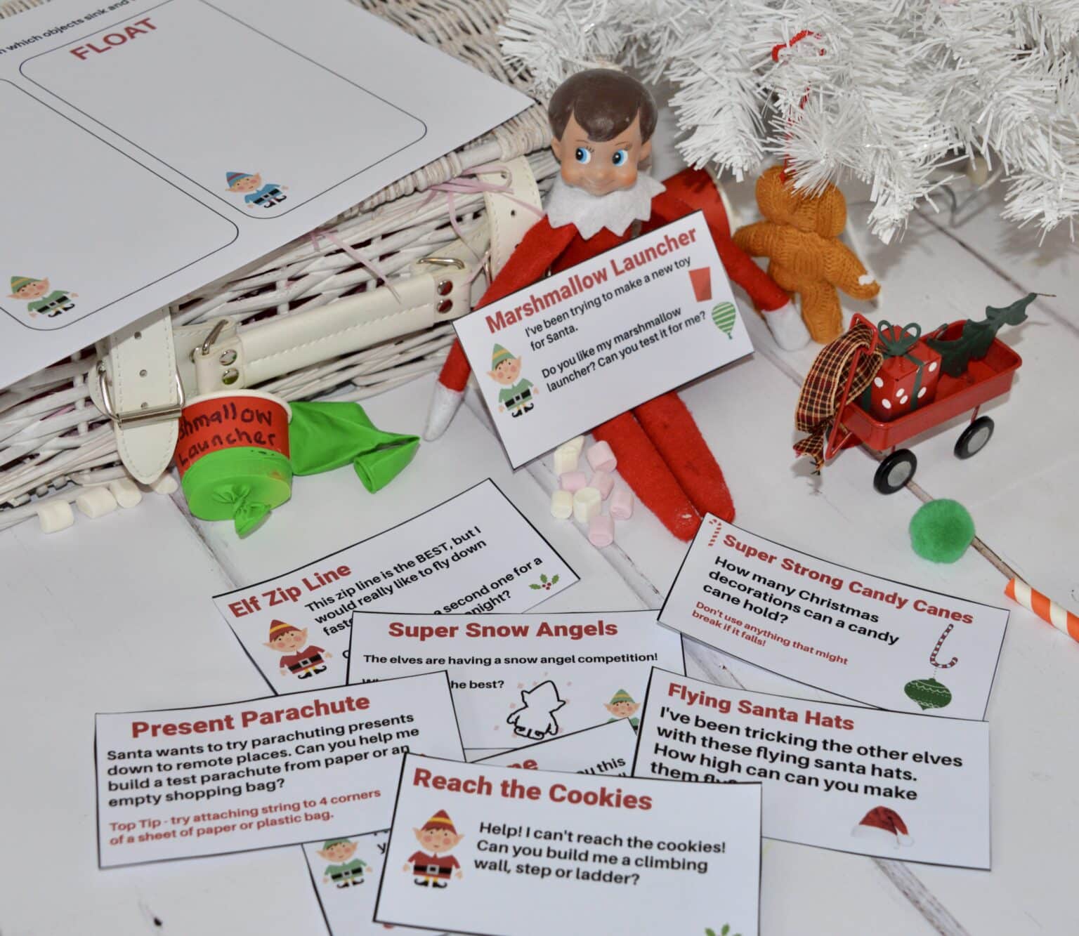 Elf on the Shelf Ideas - ELF STEM Challenges