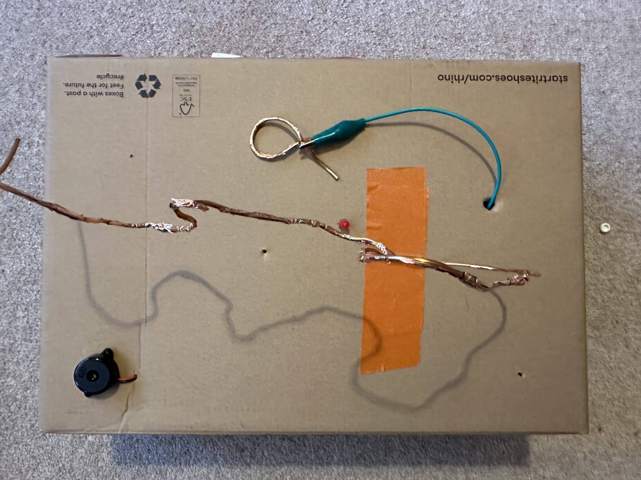 How to make a DIY steady hand game