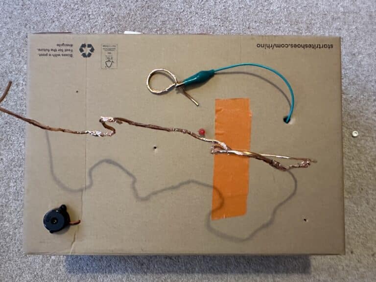 How to make a DIY steady hand game