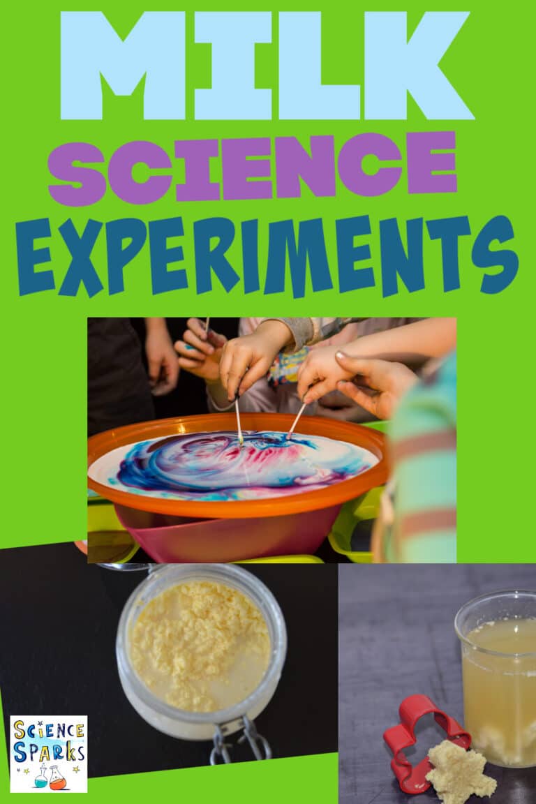 FIVE Easy Milk Science Experiments