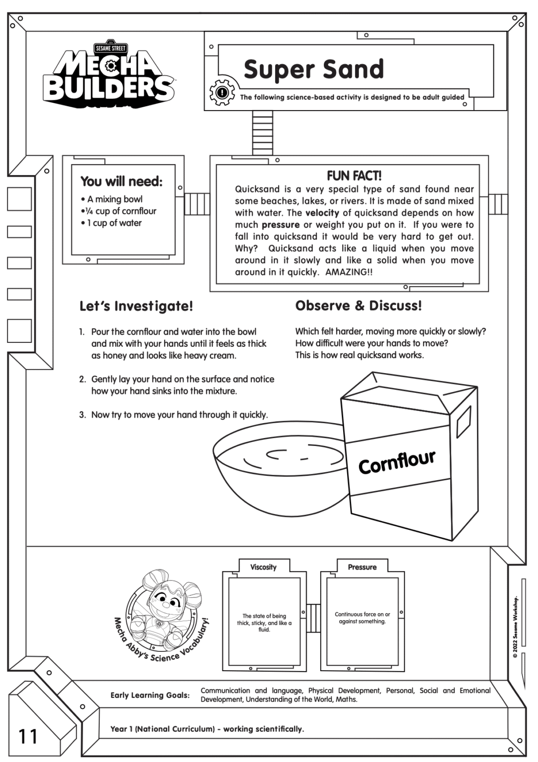 Sesame Street Mecha Builders Science Experiments
