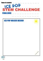 FREE STEM Challenge Templates for Kids