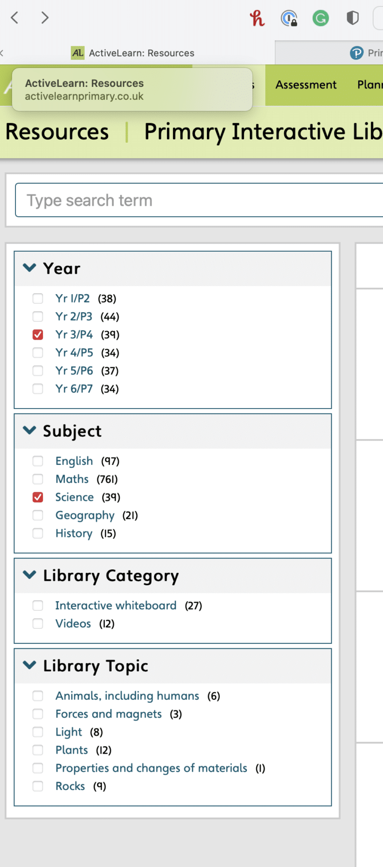 Pearson Primary Interactive Library Review
