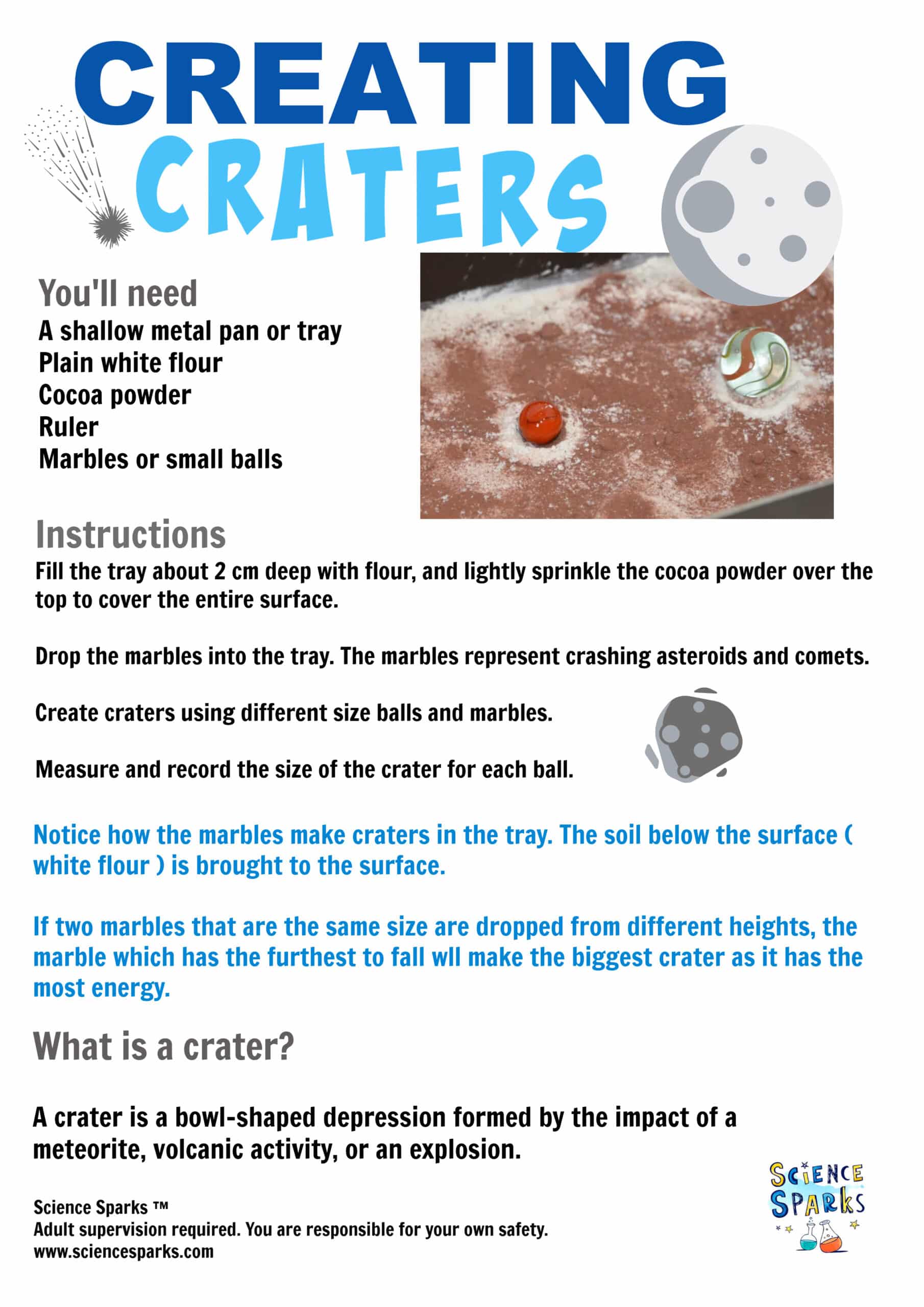 How Do Craters Form? - Easy Space Science for Kids