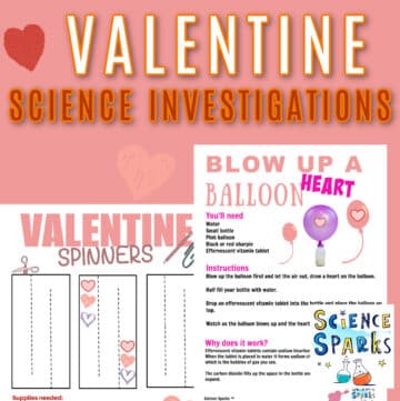 Valentine Science Experiments for Kids