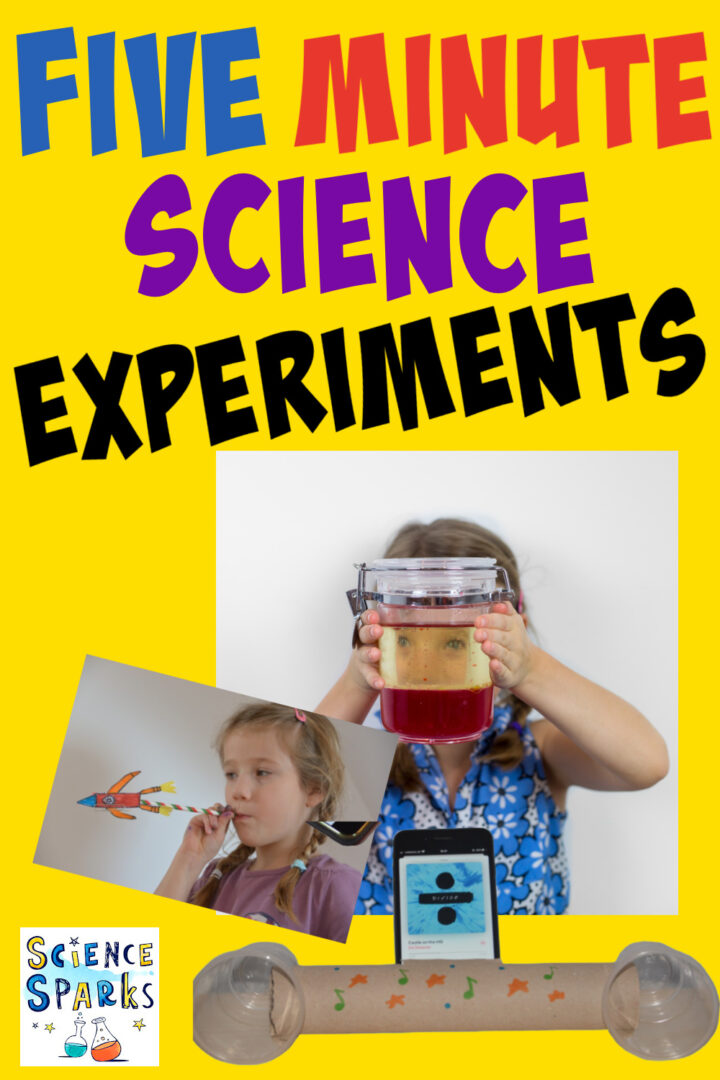 Easy FIVE MINUTE Science Experiments