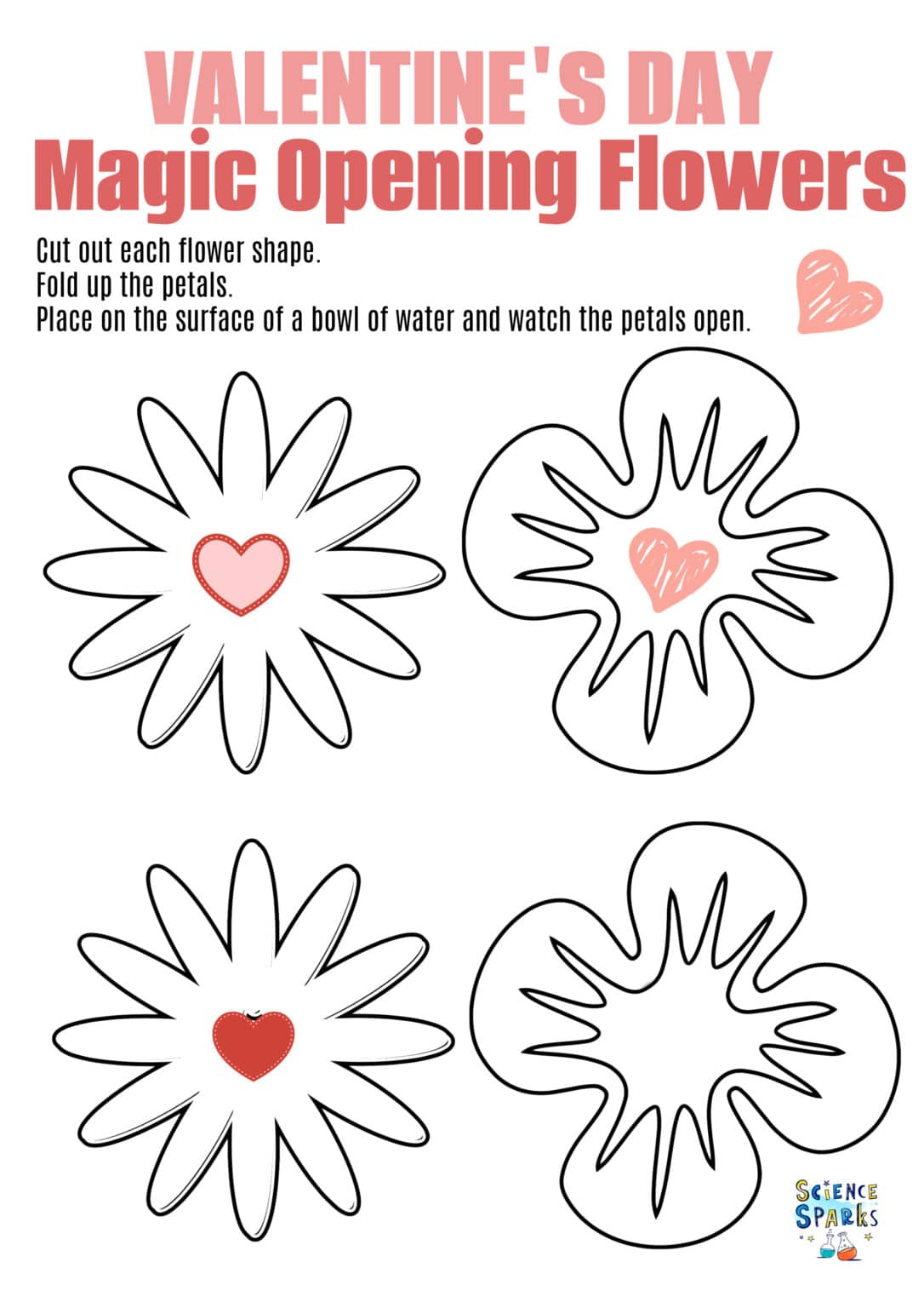 Valentine Science Experiments for Kids