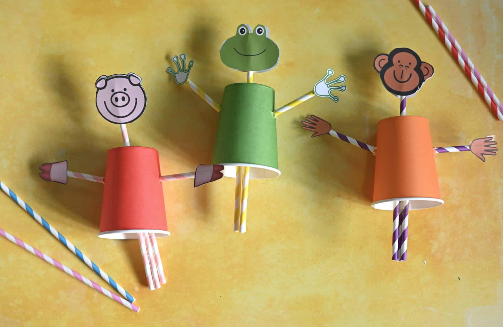 Easy Push and Pull Puppets