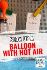 Blow Up a Balloon with Warm Air Science Experiment