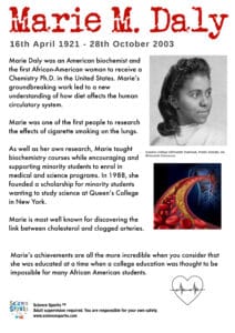 Marie M. Daly - Wonderful Women in STEM