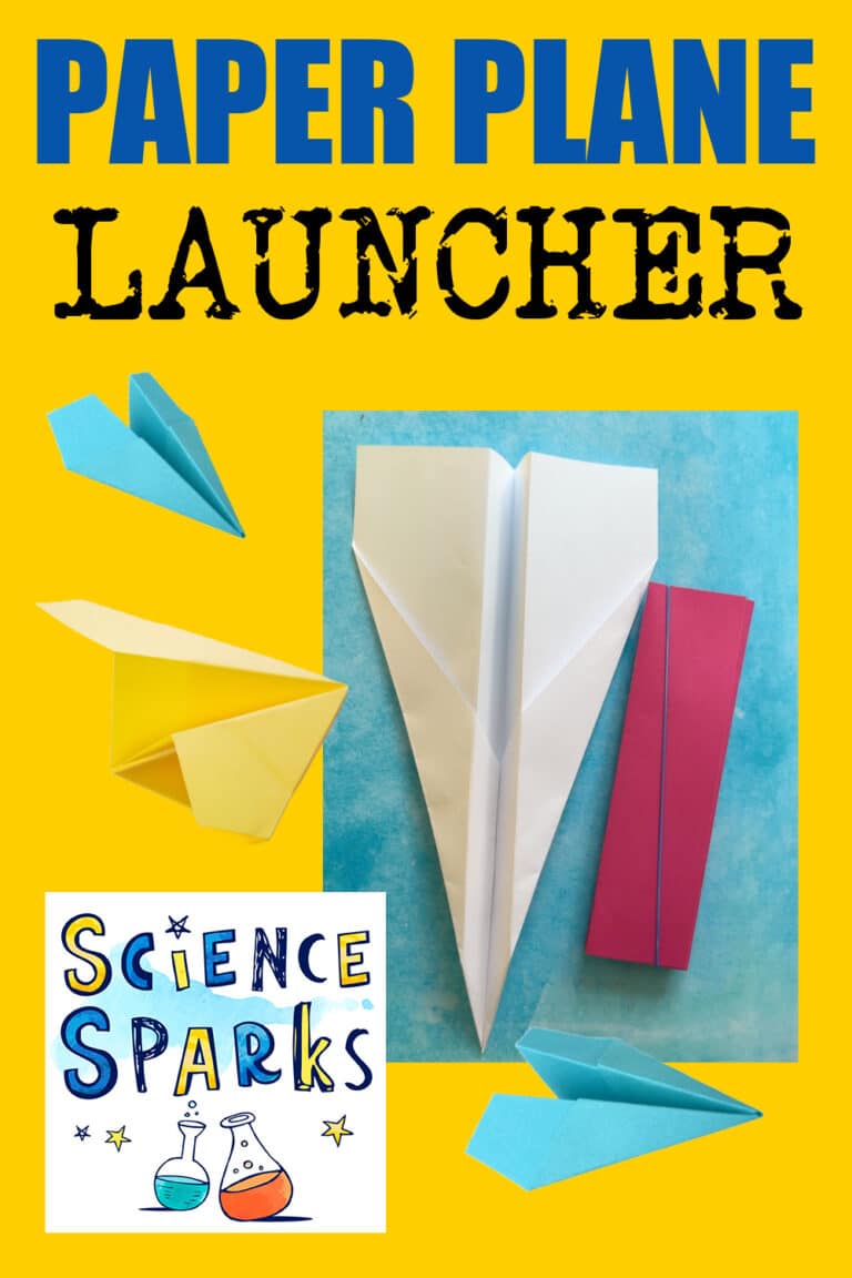 Easy Paper Aeroplane Launcher STEM Challenge