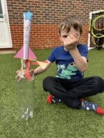Easy Air Rocket Launcher STEM Challenge