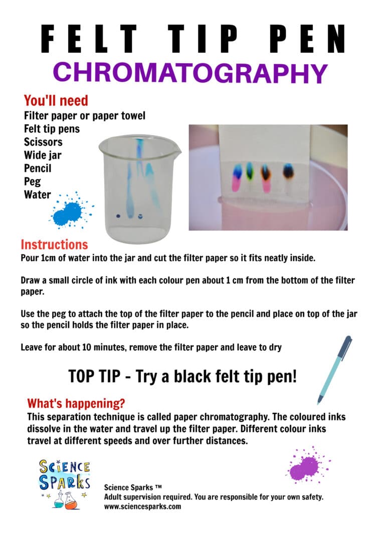 Paper Chromatography Experiment