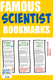 FREE Famous Scientist Bookmarks