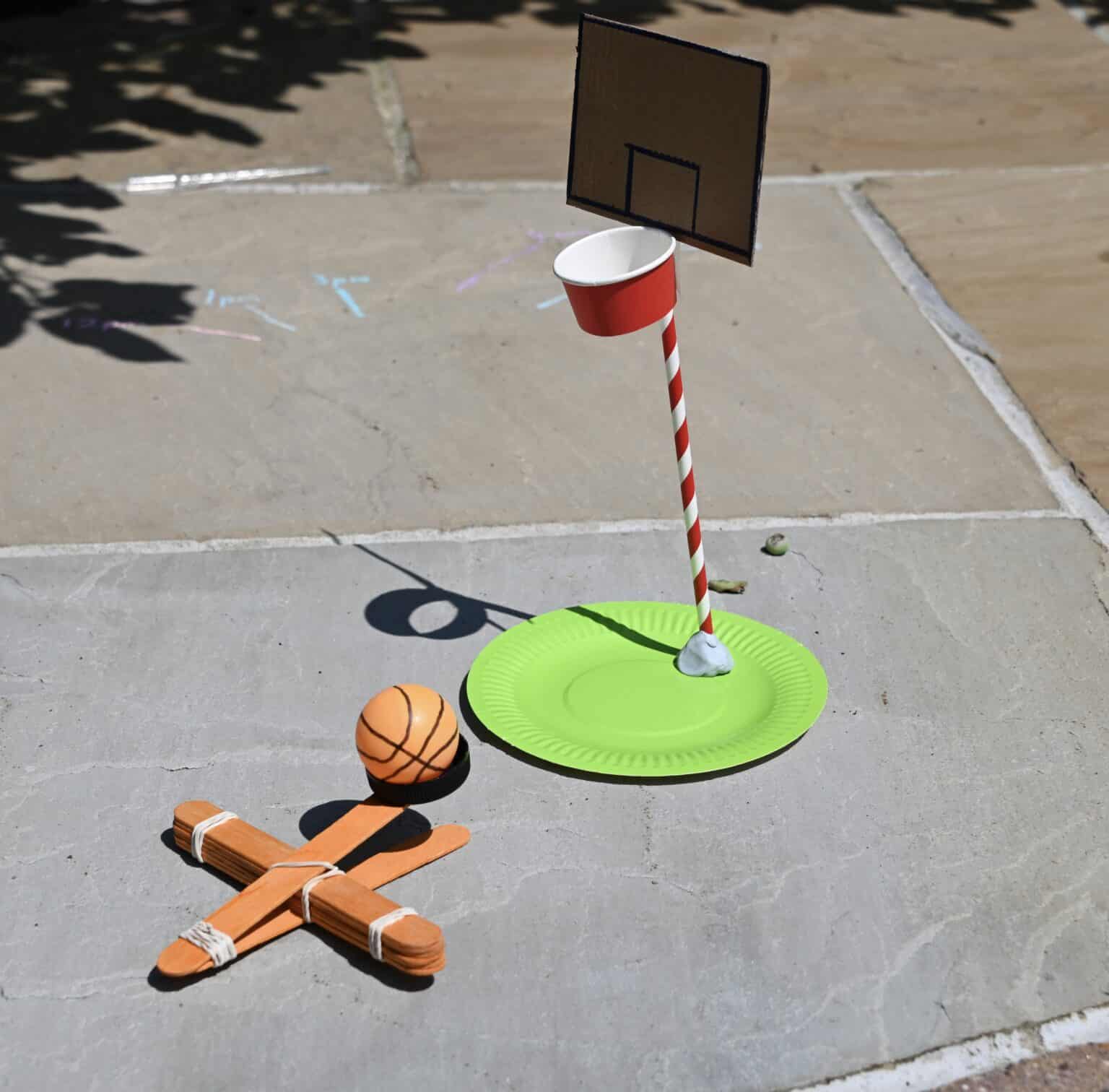 DIY Mini Basketball Game