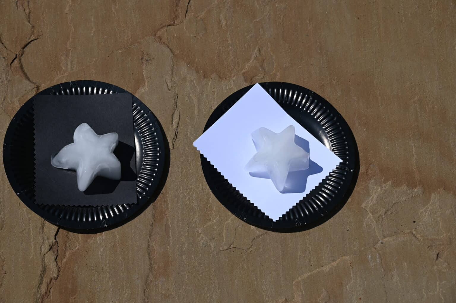 Does colour affect temperature?