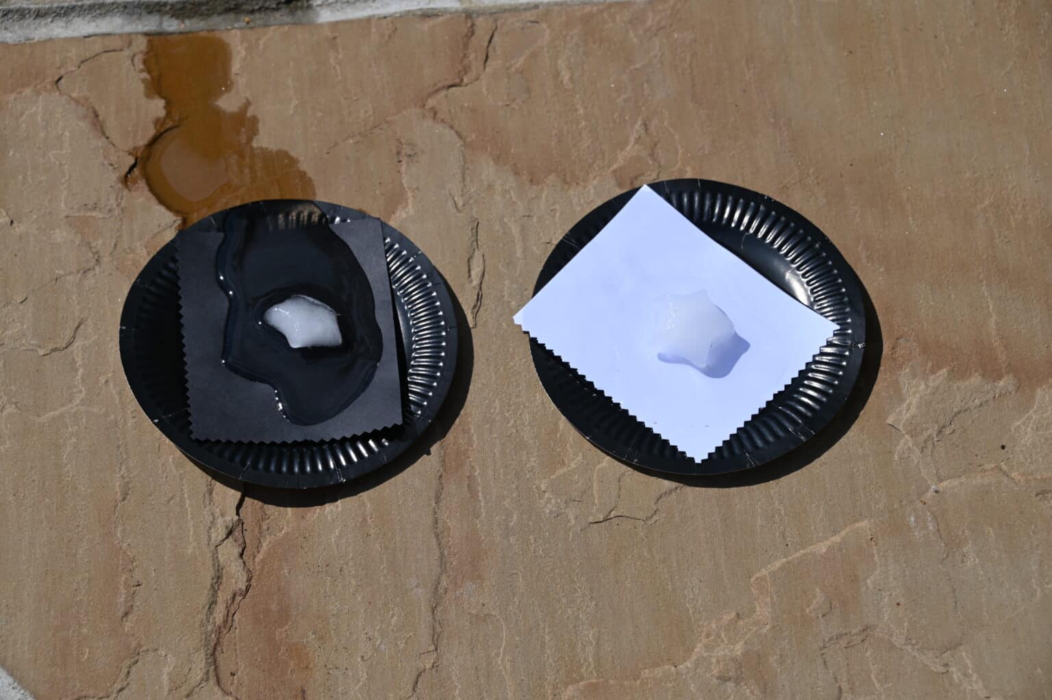 Does colour affect temperature?