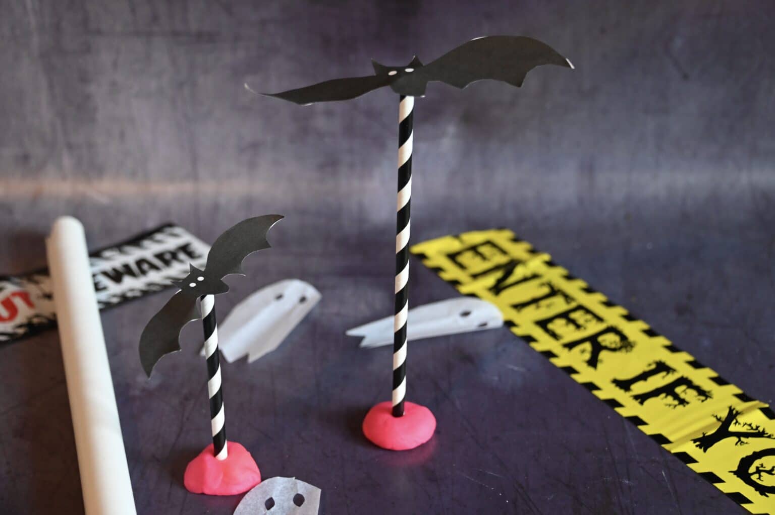 Spinning Static Paper Bats STEM Challenge