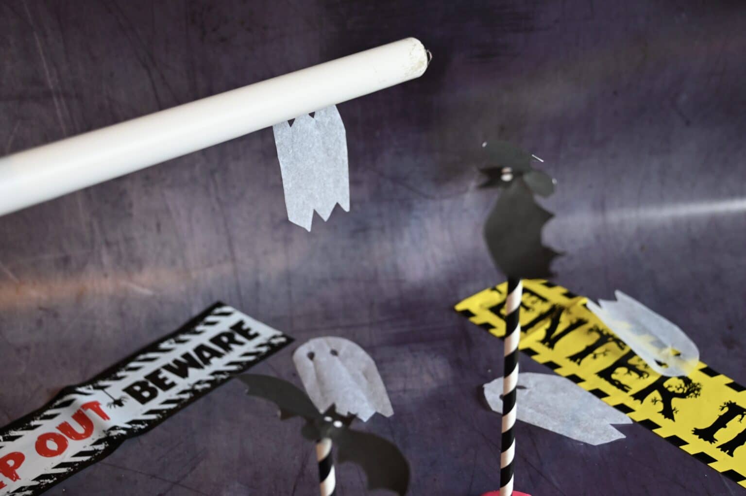 Spinning Static Paper Bats STEM Challenge