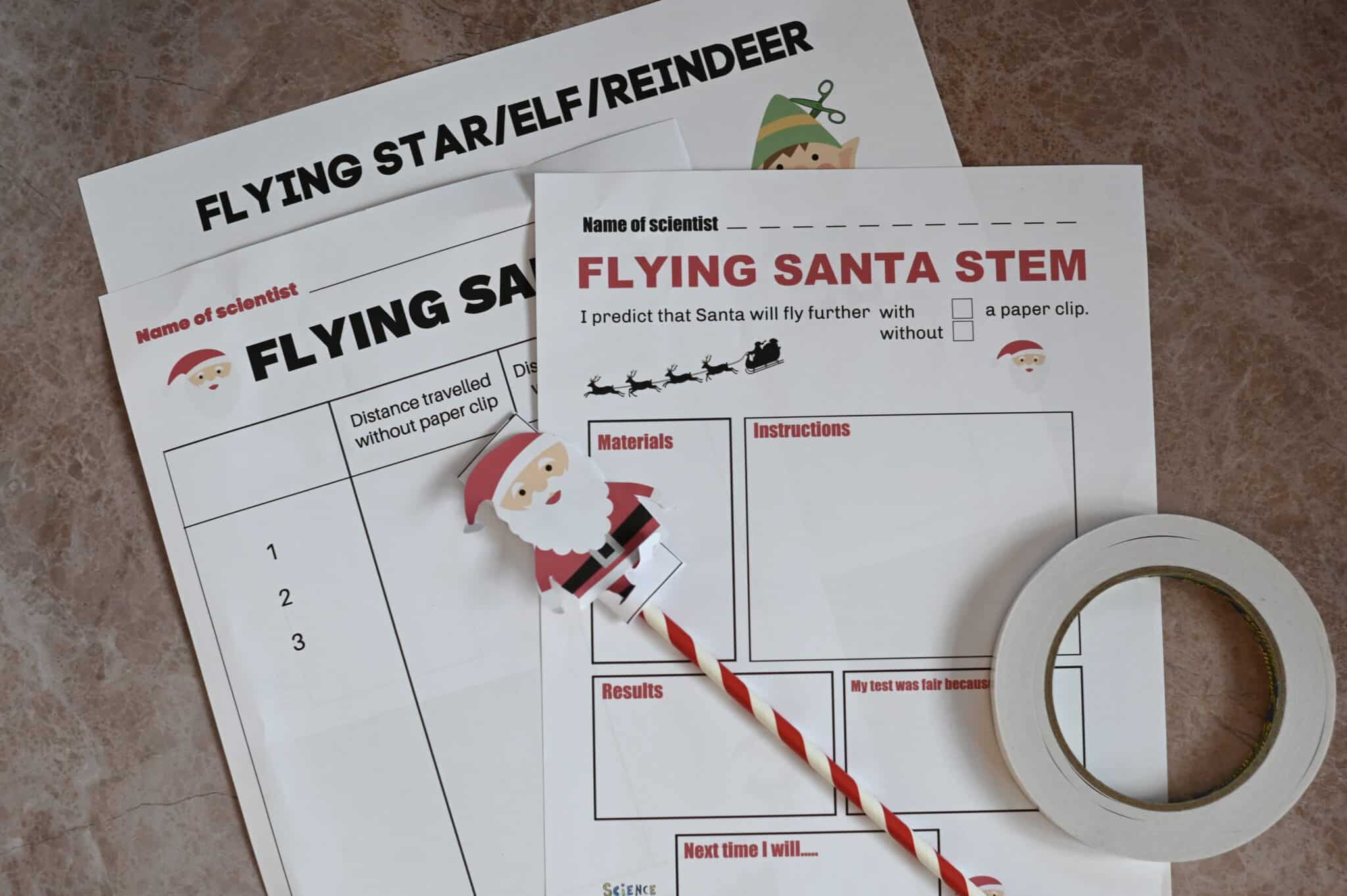Flying Santa STEM Challenge