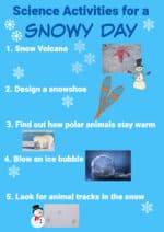10 Science Activities for a Snowy Day