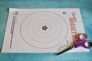 Valentine Magnet Maze STEM Challenge