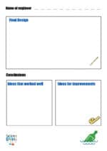 FREE STEM Challenge Templates for Kids