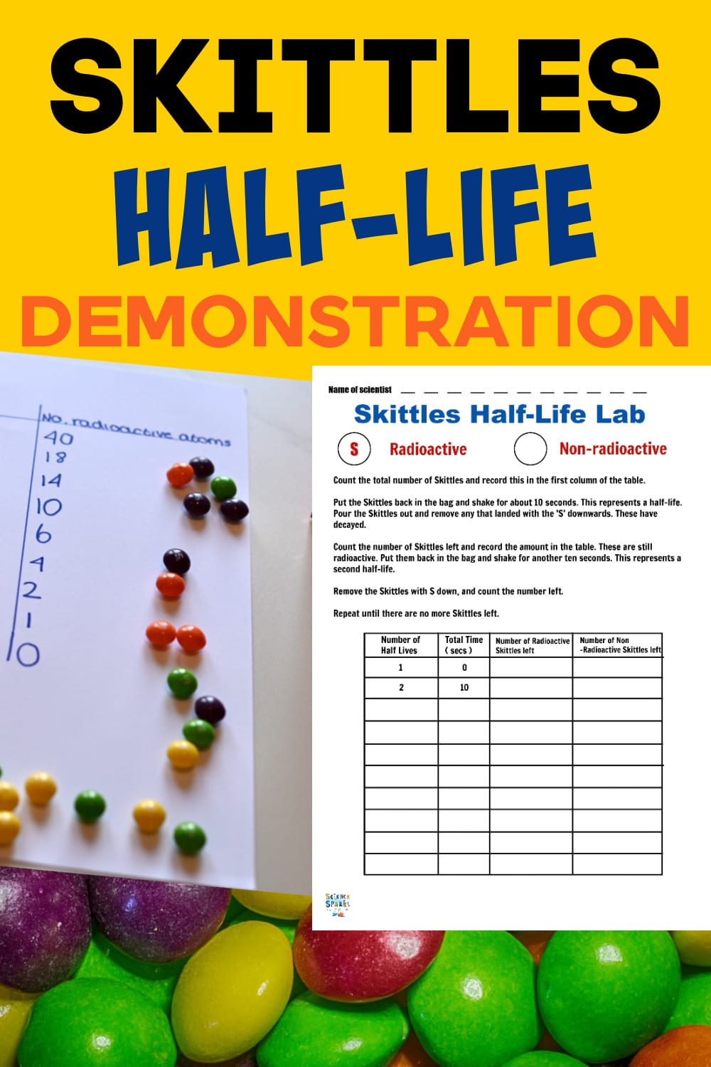 Skittles Half Life Demonstration
