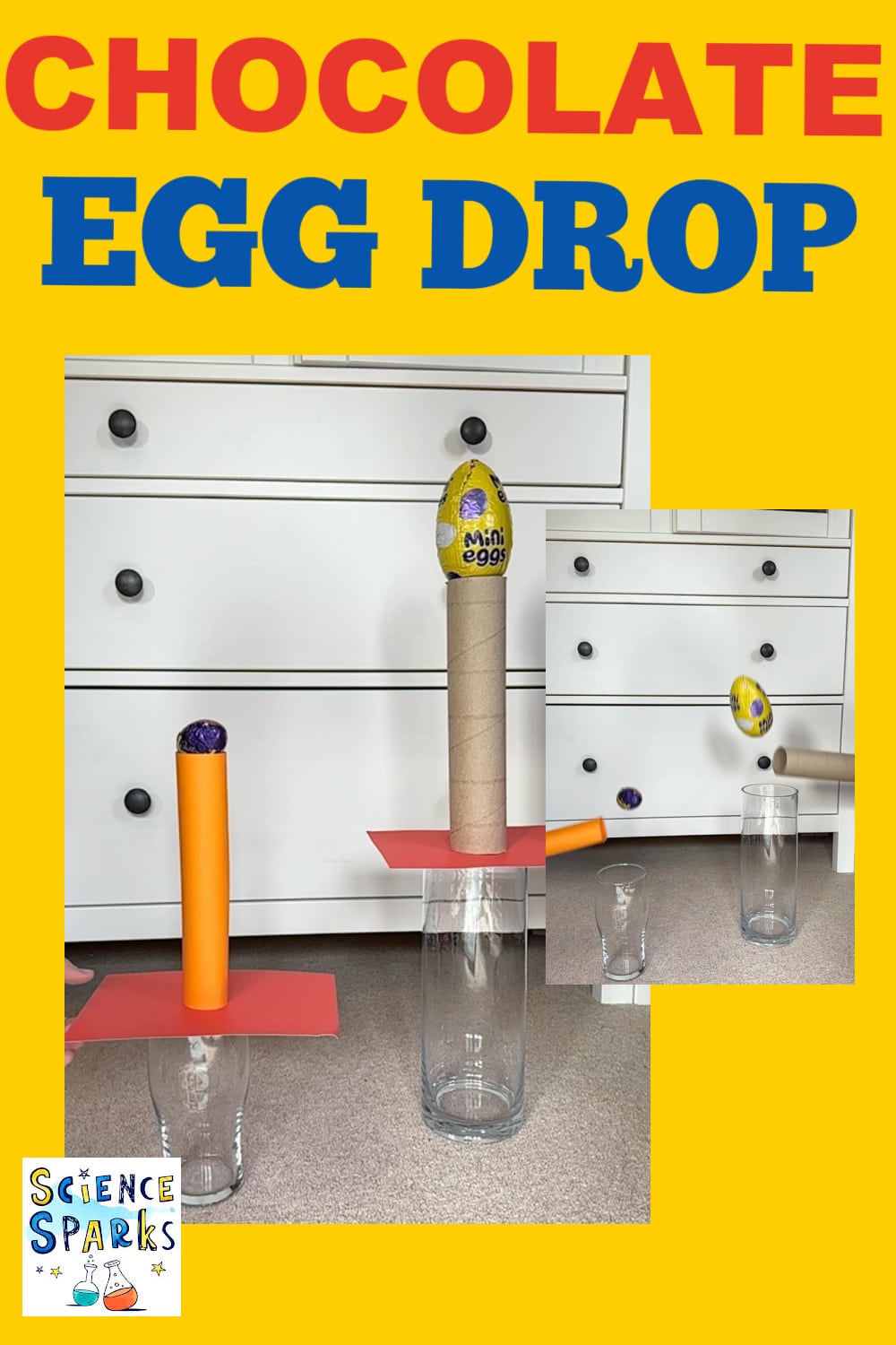 Exploring Newton's First Law with Easter Eggs