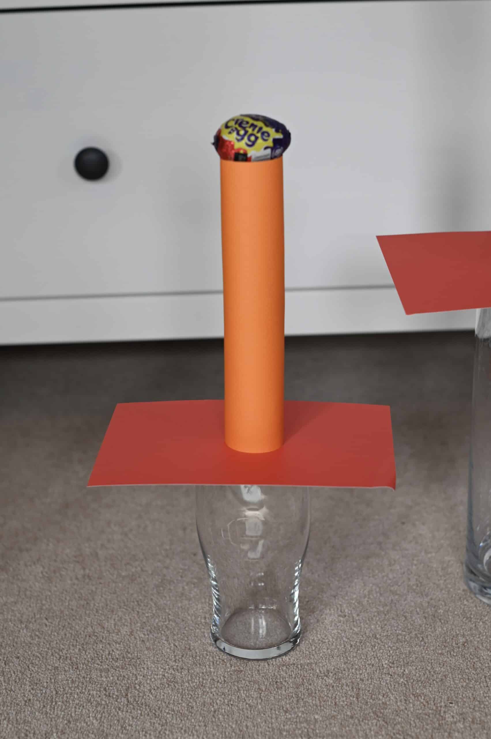 Exploring Newton's First Law with Easter Eggs